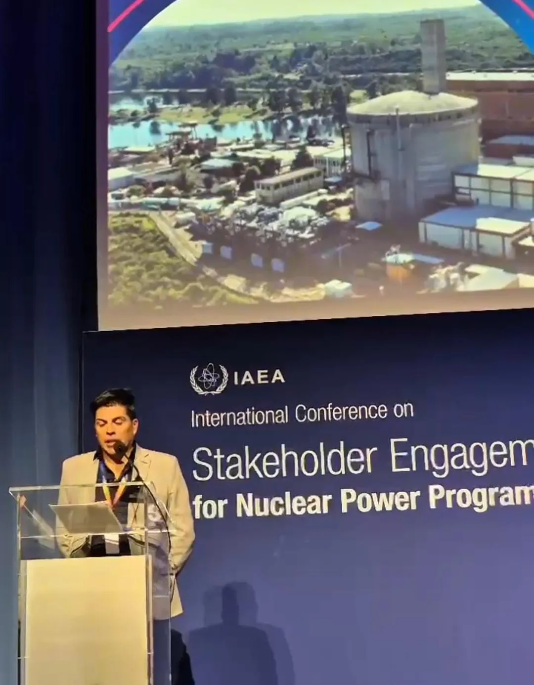 Mario Rivarola expuso en la ONU la experiencia de Embalse como ...